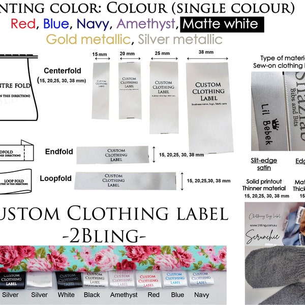 Clothing Labels - Etsy Australia