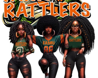 Famu Rattlers Digital Art Sublimation, DTF and More - Etsy