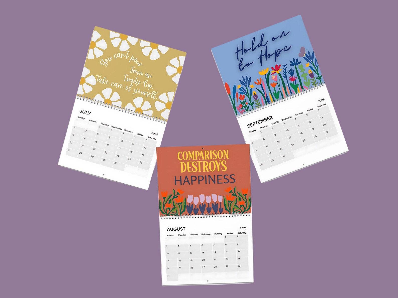 Wall Calendar, 2025 Yearly Planner With Bold Matisse Designs ...