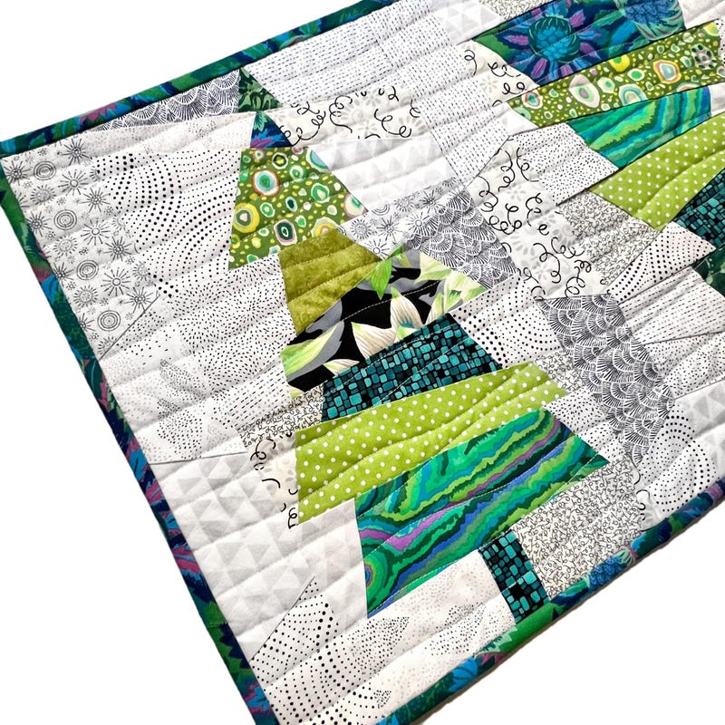 Crazy Christmas Tree Pattern - Etsy