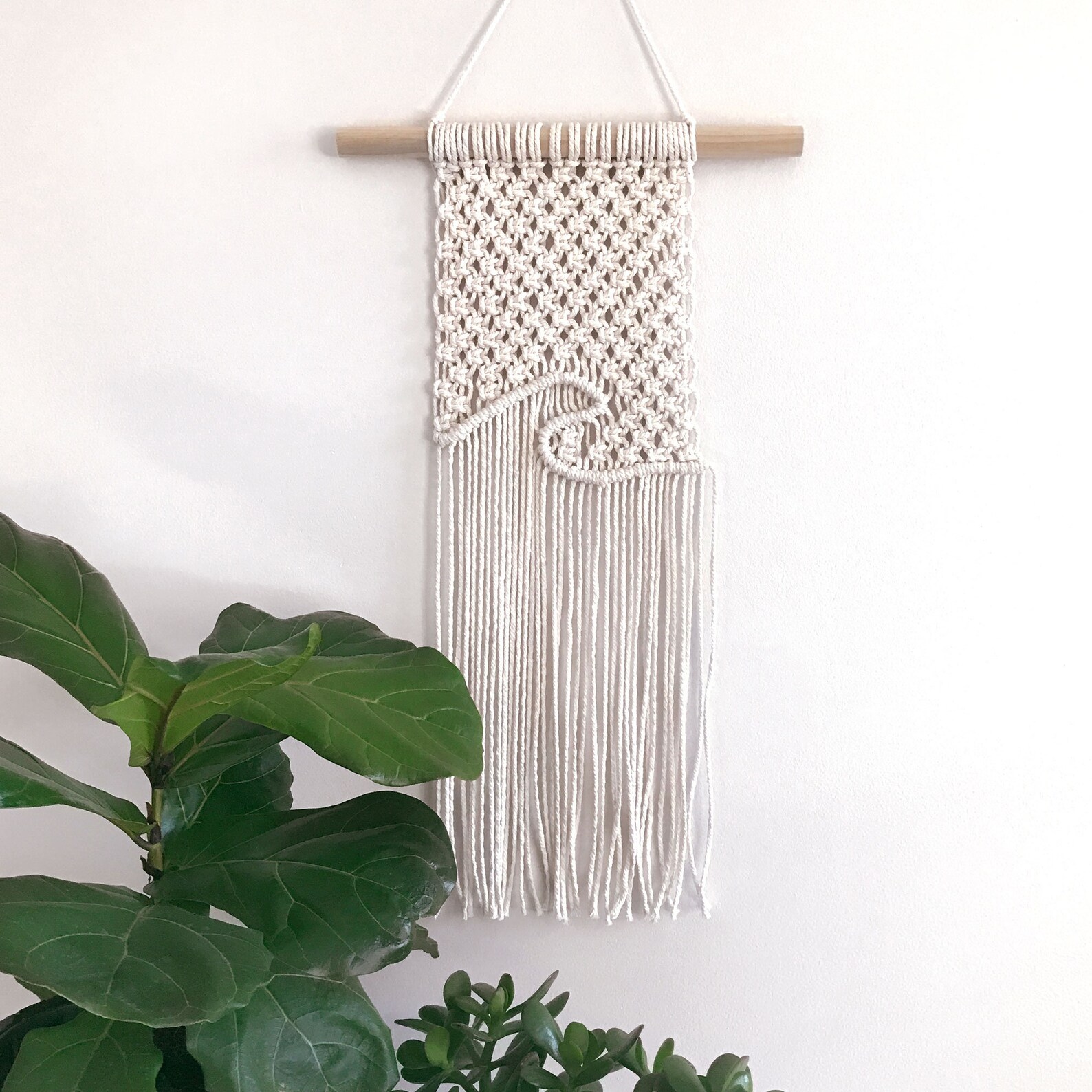 Wave Macrame Wall Hanging: Boho Beach Decor - Etsy