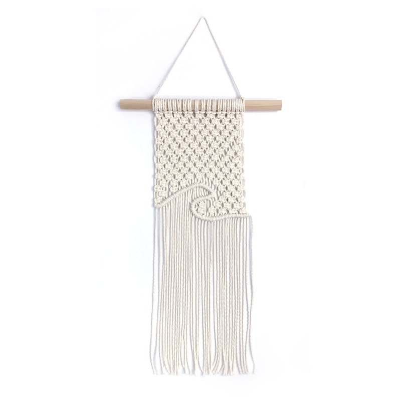 Ocean Wave Macrame Wall Hanging Wall Decor for the Water - Etsy