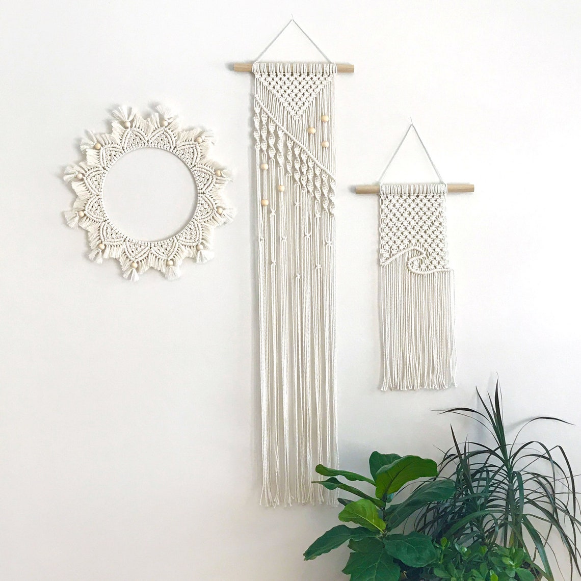 Ocean Wave Macrame Wall Hanging Wall Decor for the Water - Etsy