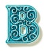 Ceramic Letter B, Addition to the House Number - Etsy