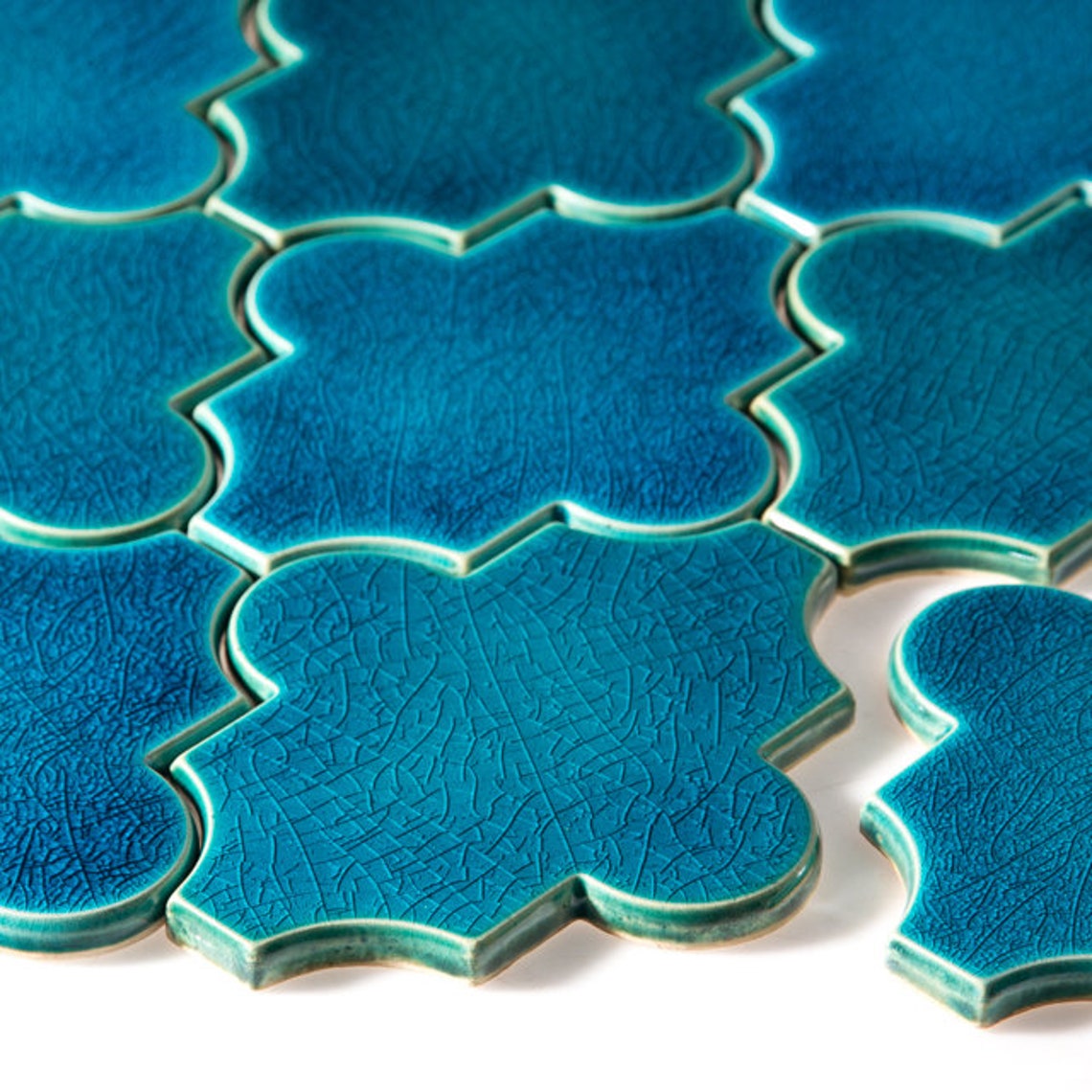 Ceramic Tiles Moroccan Turquoise. | Etsy