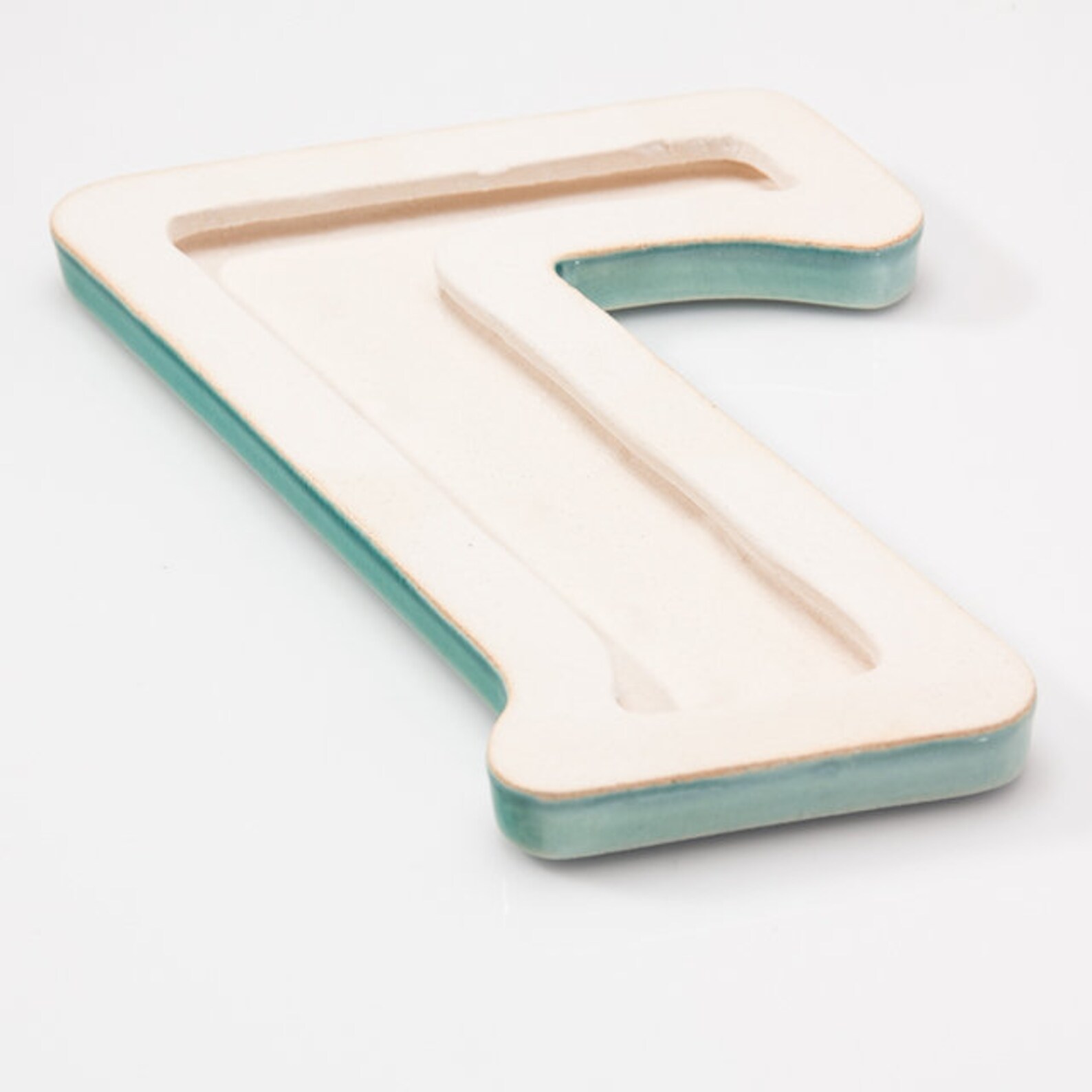 Casa de cerámica número 5 turquesa | Etsy