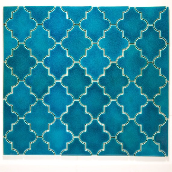 Ceramic Tiles Moroccan Turquoise. | Etsy