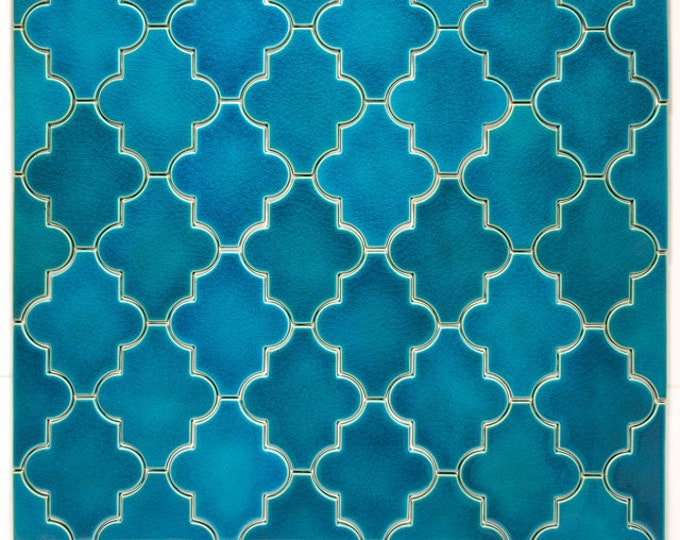 Ceramic Tiles, Moroccan Turquoise. - Etsy