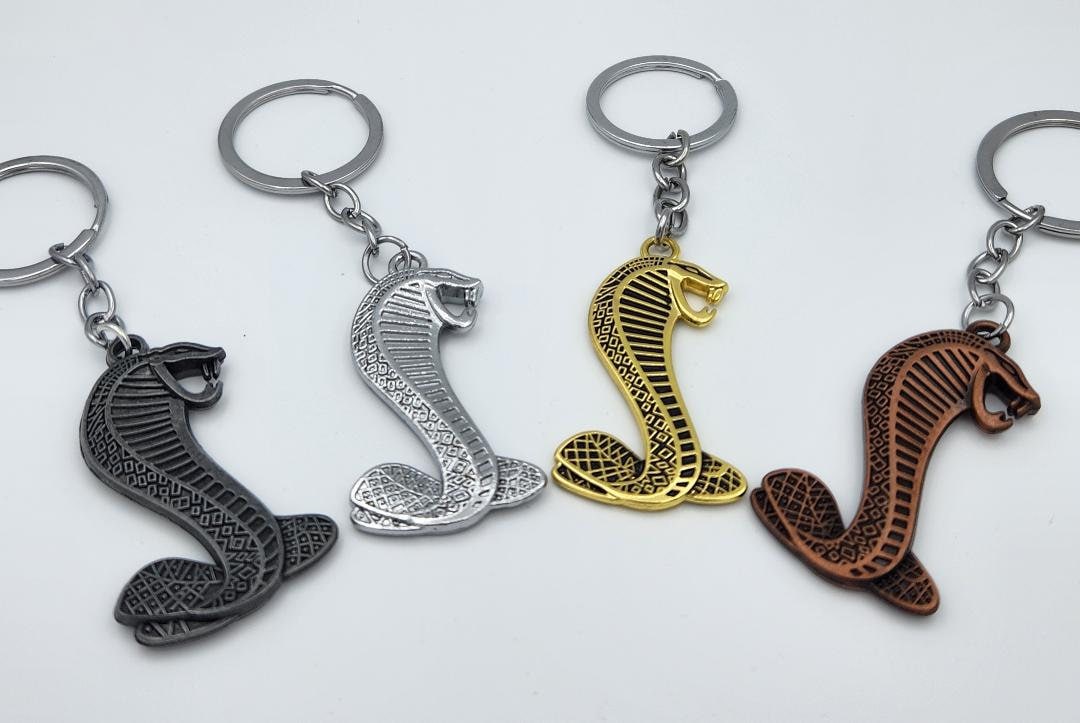 Cobra Keychain Shelby GT - Etsy