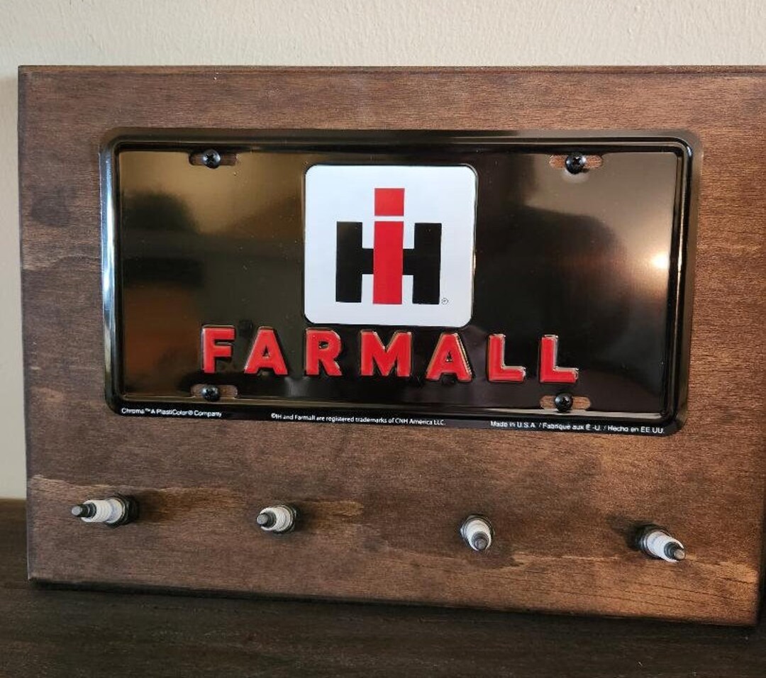 Farmall Sign Coat Hook, Hat Rack. Key Holder. Great Gift for Birthday ...