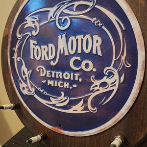 Ford Motor Co Sign - Etsy