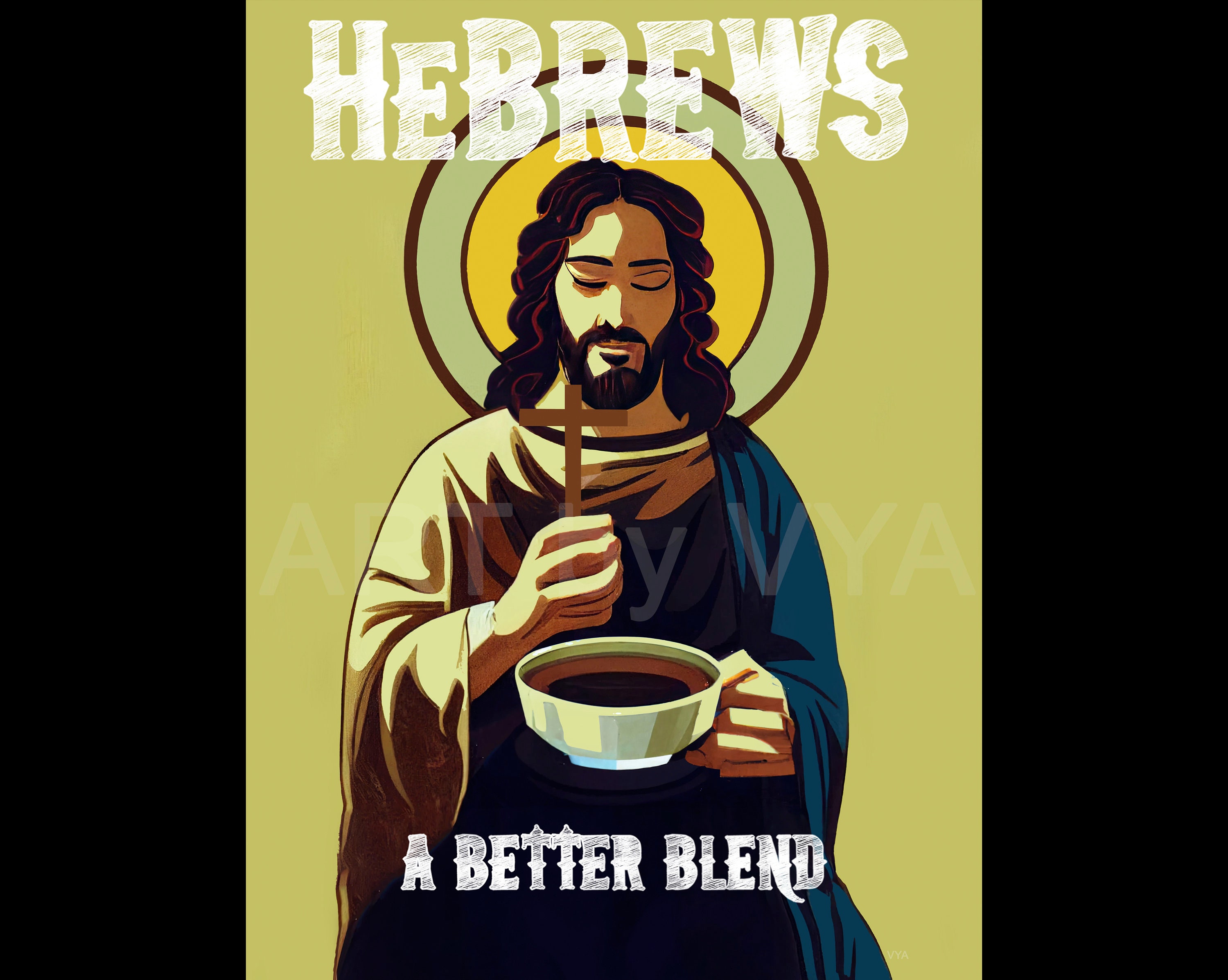 Hebrews Coffee With Jesus Coffee and Jesus Quotes Fueled by - Etsy