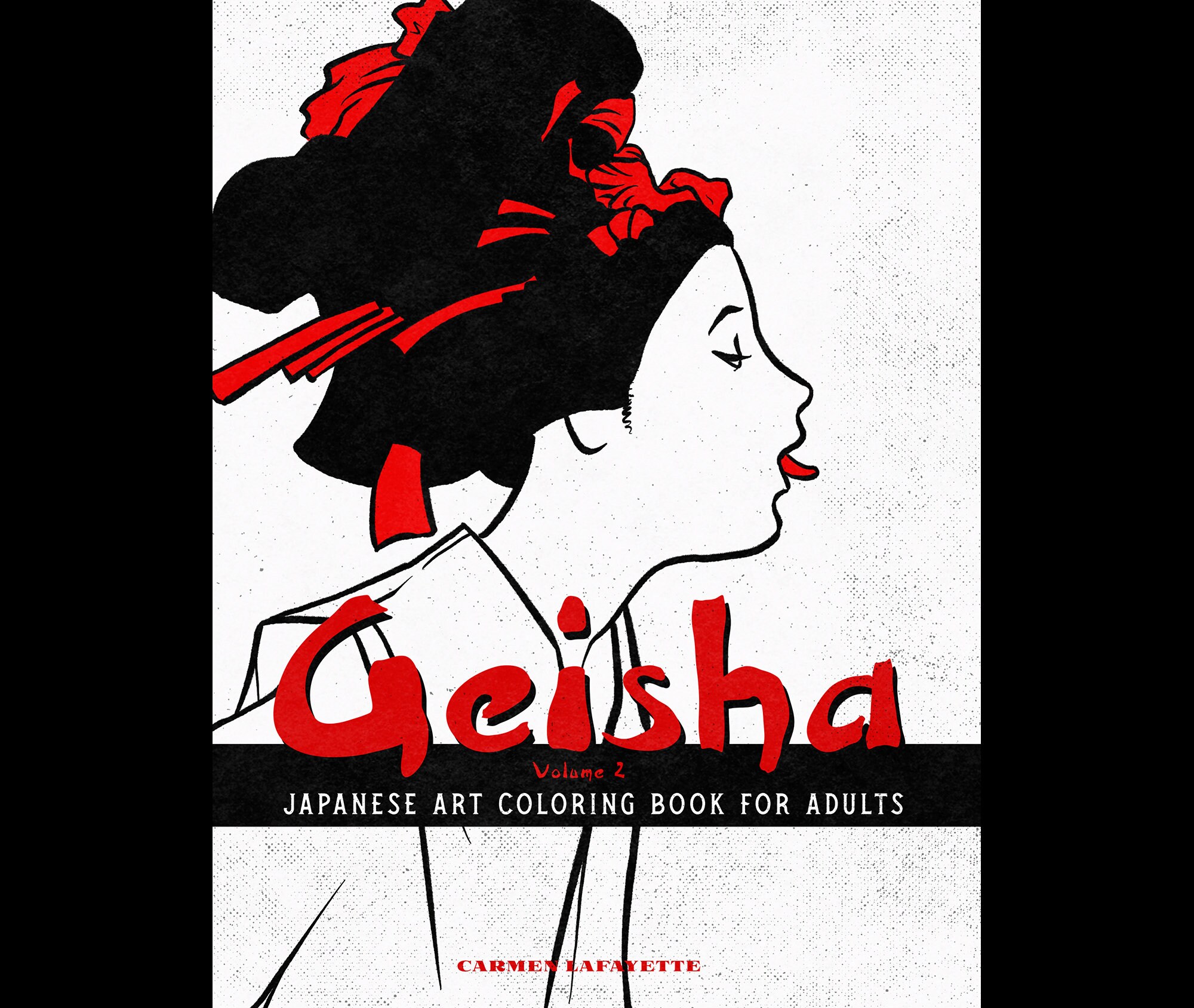 Geisha Japanese Art Coloring Book for Adults: Volume 2 - Etsy