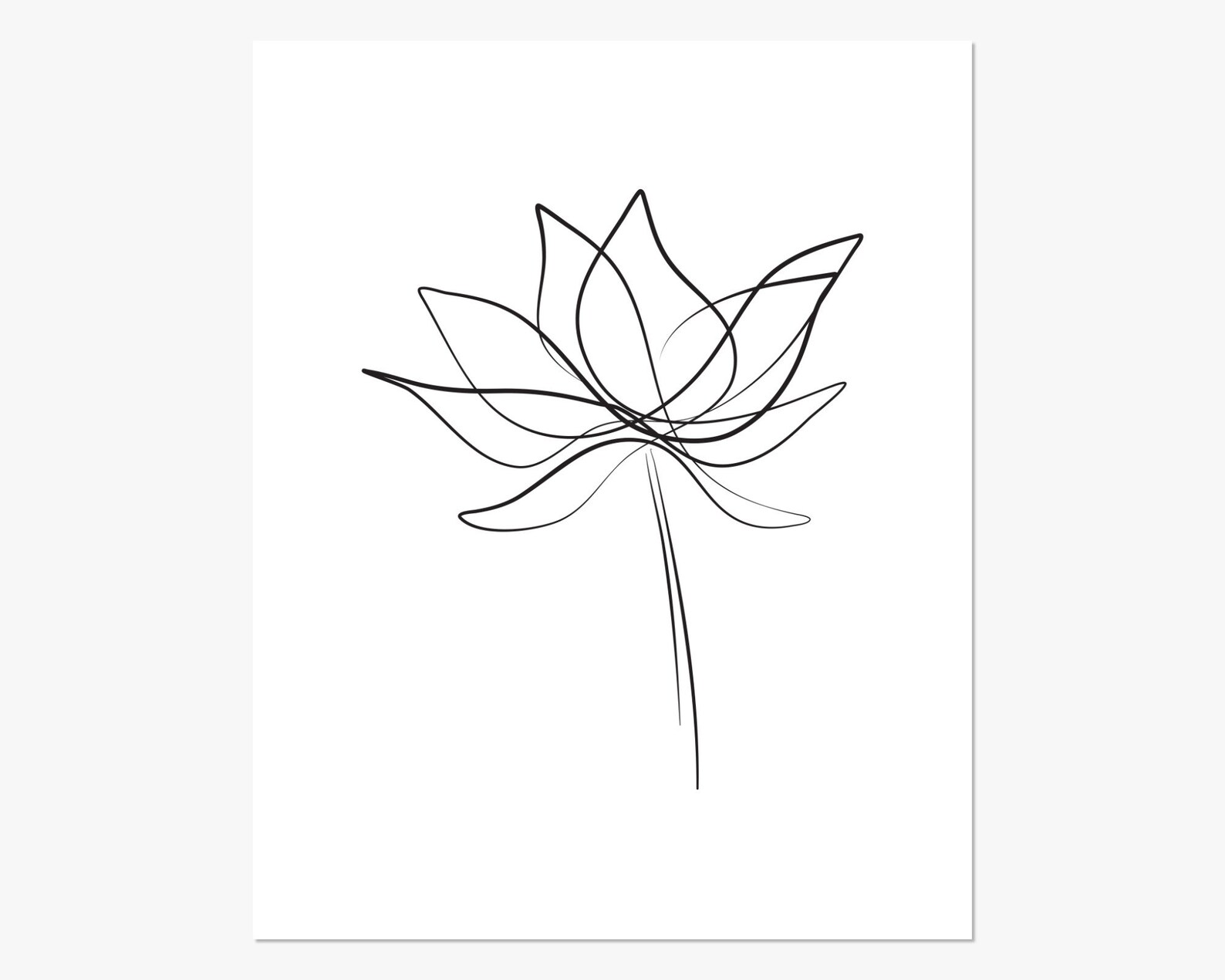 PRINTABLE Set of 3 Spiritual Wall Art Buddha Line Art - Etsy