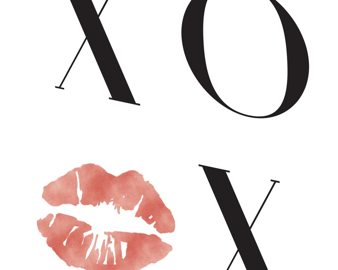 PRINTABLE Xoxo Sign XO Print XOXO Valentine Printable Wall - Etsy Australia