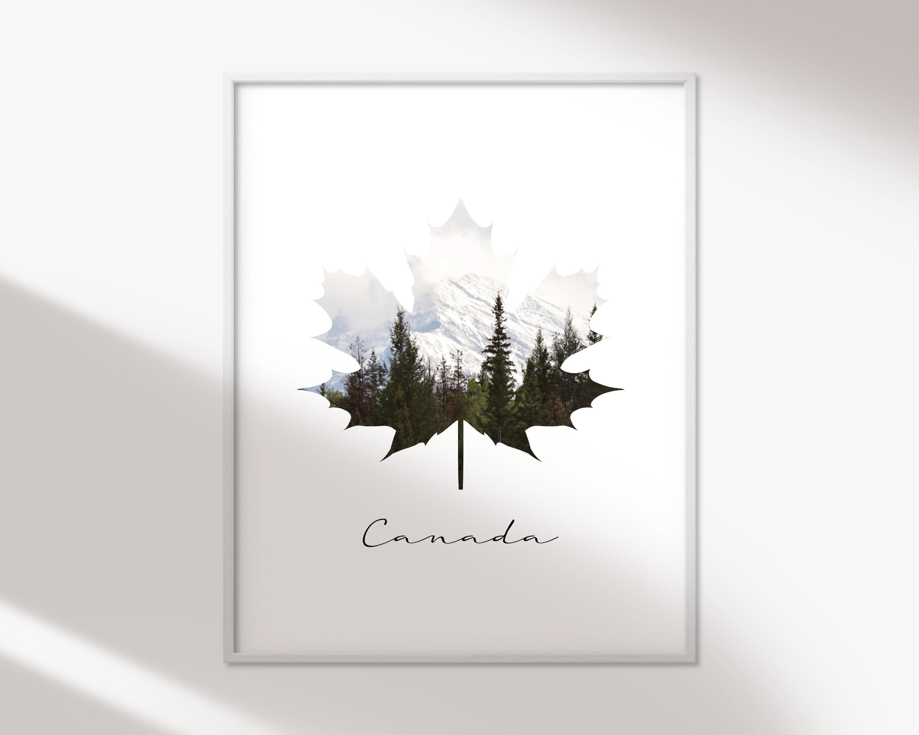 PRINTABLE Canada Art Print, Canada Rockies Print, Wall Art, Home Decor ...