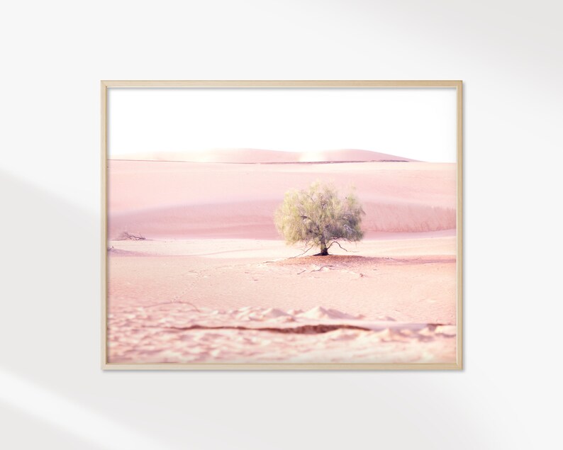 PRINTABLE Pink Desert Tree Art, Boho Photography Prints, Boho Wall Art ...