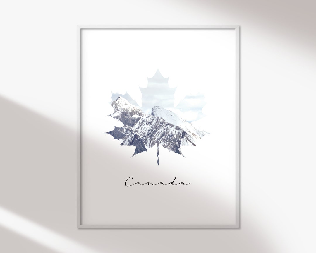 PRINTABLE Canada Art Print, Canada Rockies Print, Wall Art, Home Decor ...