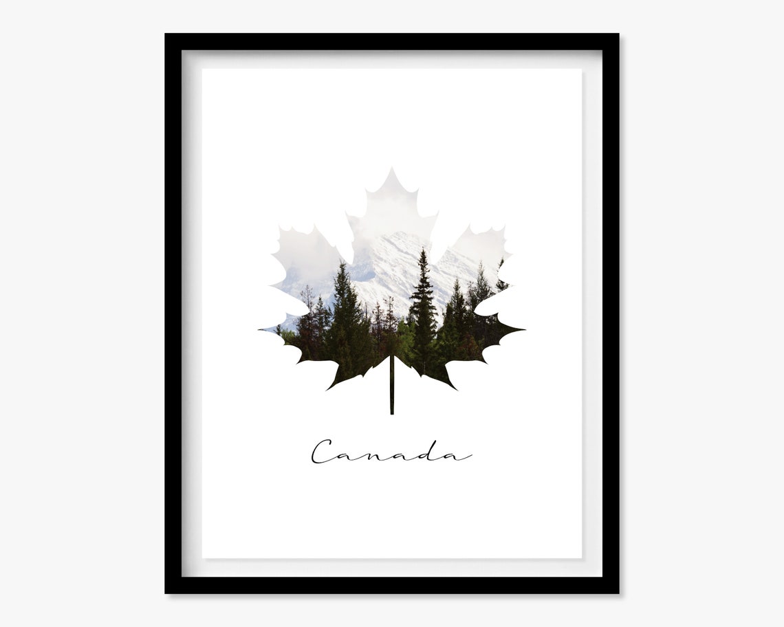 PRINTABLE Canada Art Print Canada Rockies Print Wall Art - Etsy