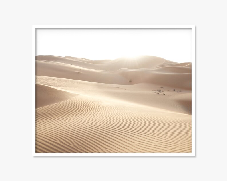 PRINTABLE Boho Desert Print, Desert Sunset, Southwestern Decor, Modern ...