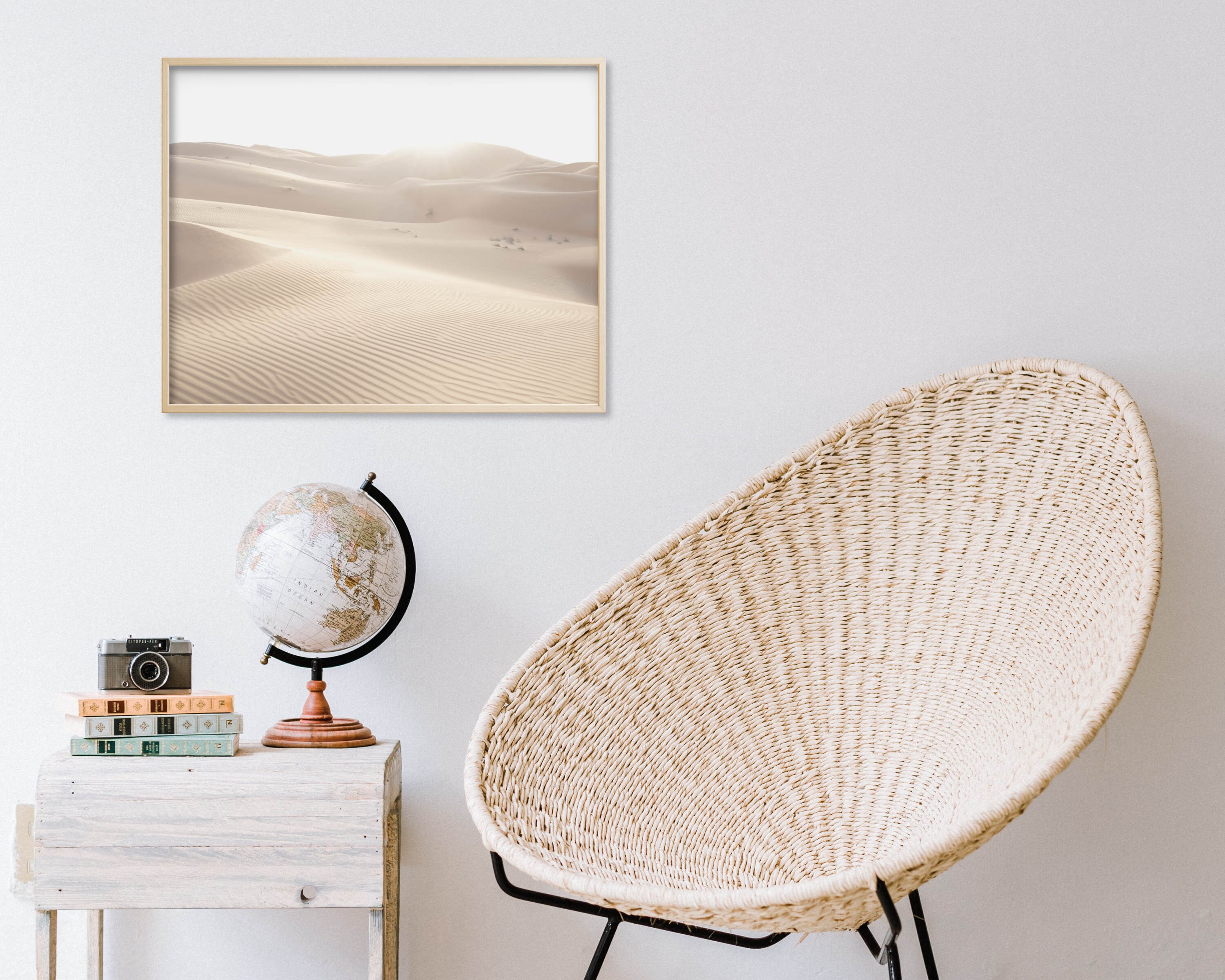 PRINTABLE Boho Desert Print, Desert Sunset, Southwestern Decor, Modern ...