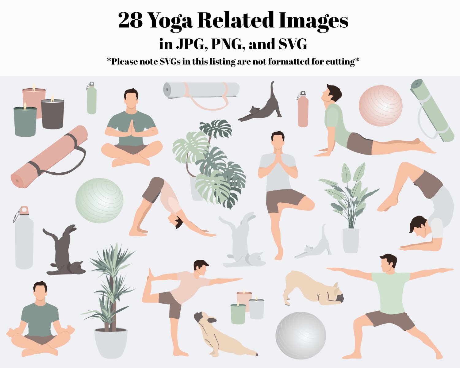 Yoga Studio Art for Download Meditation Clipart for Commercial Use ...