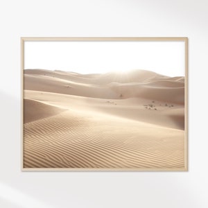 PRINTABLE Boho Desert Print, Desert Sunset, Southwestern Decor, Modern ...