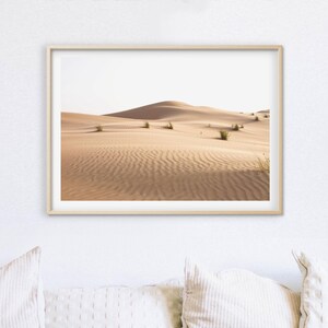 PRINTABLE Boho Desert Print, Desert Dunes, Southwestern Decor, Modern ...