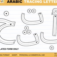 Arabic NUMBERS Road Clipart, 30 Graphics ,PNG, عربى, Instant Download ...