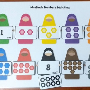 Muslim Girl Busy Book, Alphabet, Phonics, Colours, Shapes, Numbers ...