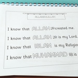 All About Me Muslim Craft Art Book, Muslim School, Islam Kids, School ...