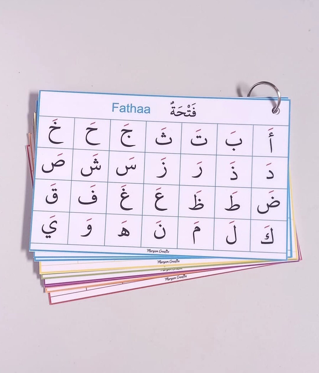 13 Arabic Reading Cards Tajweed Tajweed for Kids Quran - Etsy