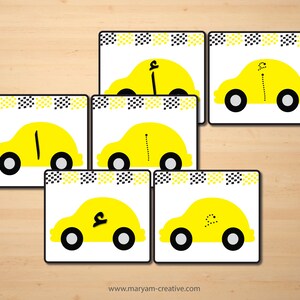 60 Arabic Alphabet Cards Trace & Identify Play Mat, Arabic Letters ...