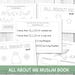 All About Me Muslim Craft Art Book, Muslim School, Islam Kids, School ...