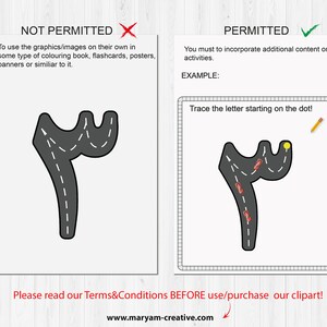 Arabic NUMBERS Road Clipart, 30 Graphics ,PNG, عربى, - Instant Download ...