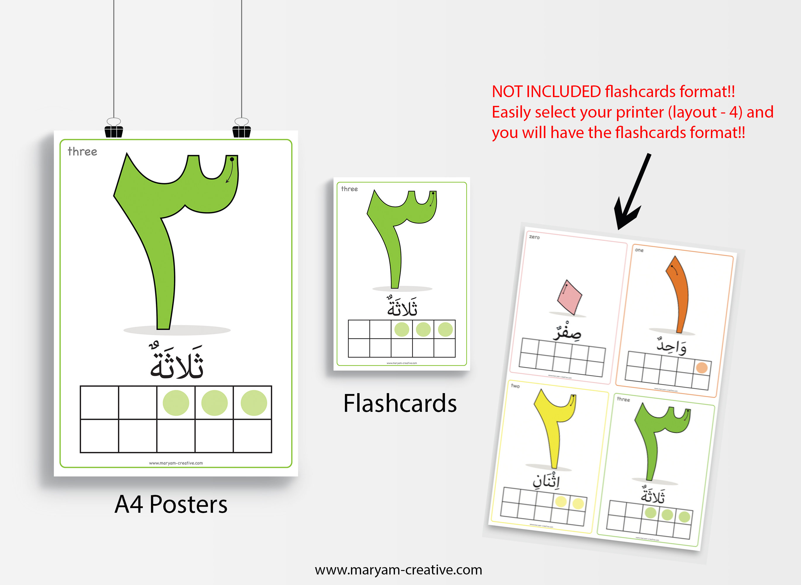 21 Arabic Numbers Chart Posters With 10 Frame Counting, PDF, Math ...