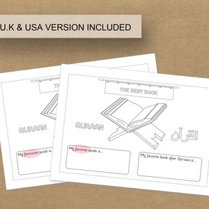 All About Me Muslim Craft Art Book, Muslim School, Islam Kids, School ...