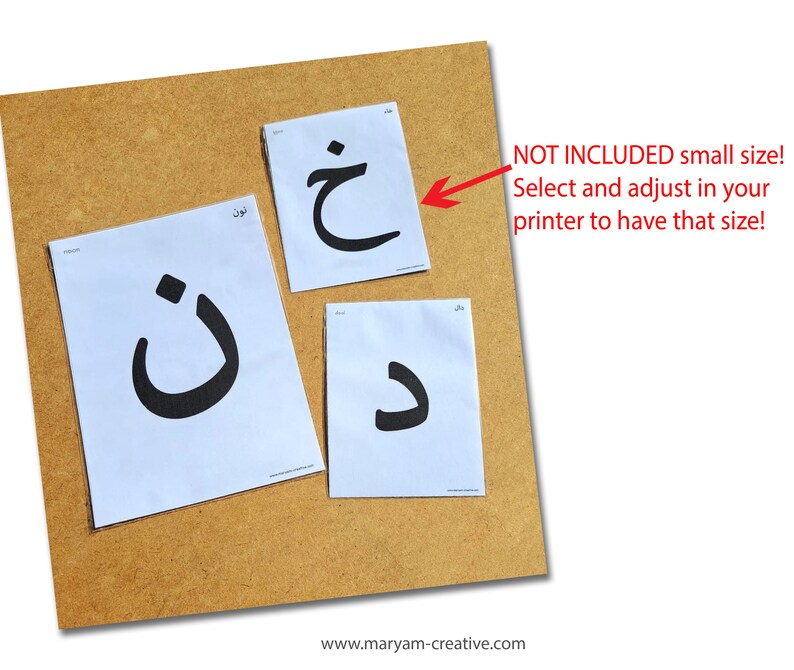 28 Arabic Letters Images Double Flashcards, Arabic Alphabet, Phonics ...