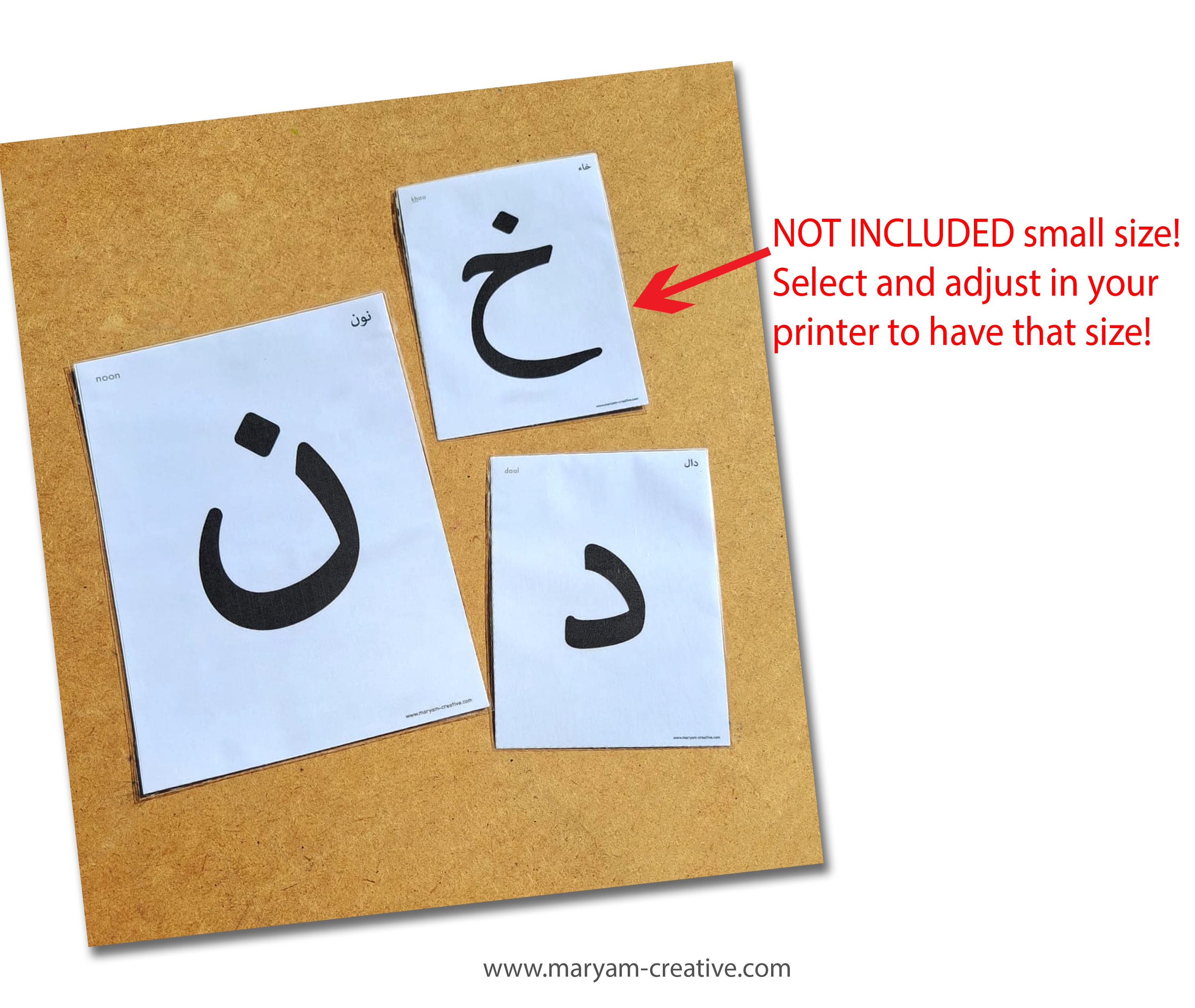 28 Arabic Letters Images Double Flashcards, Arabic Alphabet, Phonics ...