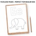 27 Alphabet ABC English Colouring Pages, Muslim Kids, Islam Kids ...