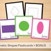 Arabic 2d Shapes Flashcards, Quran, Islam, Homeschool, Classroom ...