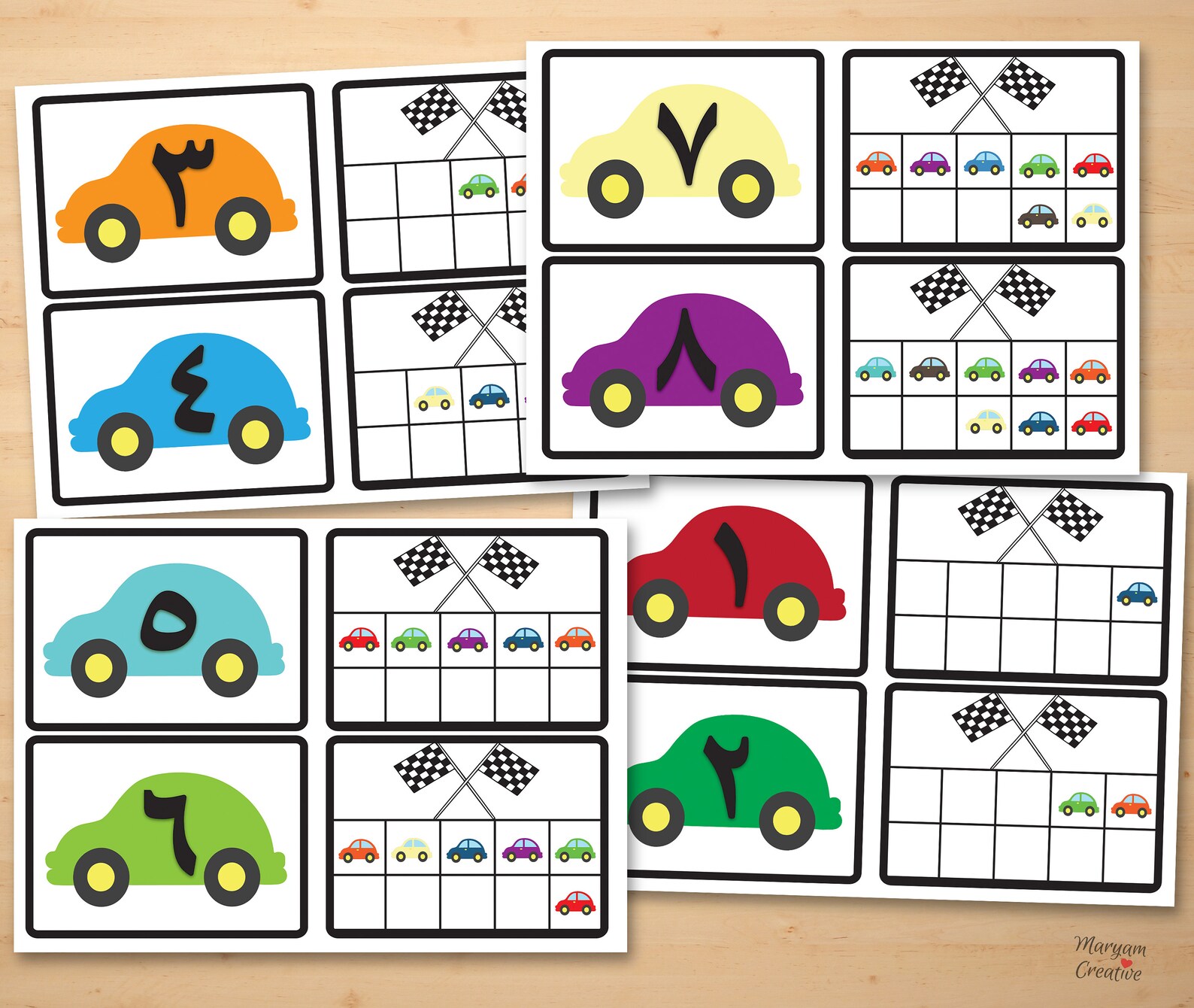 33 Arabic Numbers Road Mat, Counting, Numbers, EYFS, Preschool ...