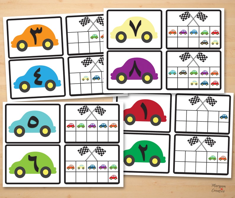 33 Arabic Numbers Road Mat, Counting, Numbers, EYFS, Preschool ...