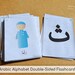 28 Arabic Letters Images Double Flashcards, Arabic Alphabet, Phonics ...
