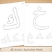 30 Arabic Flashcards Letters Positions A4 Posters (Download Now) - Etsy