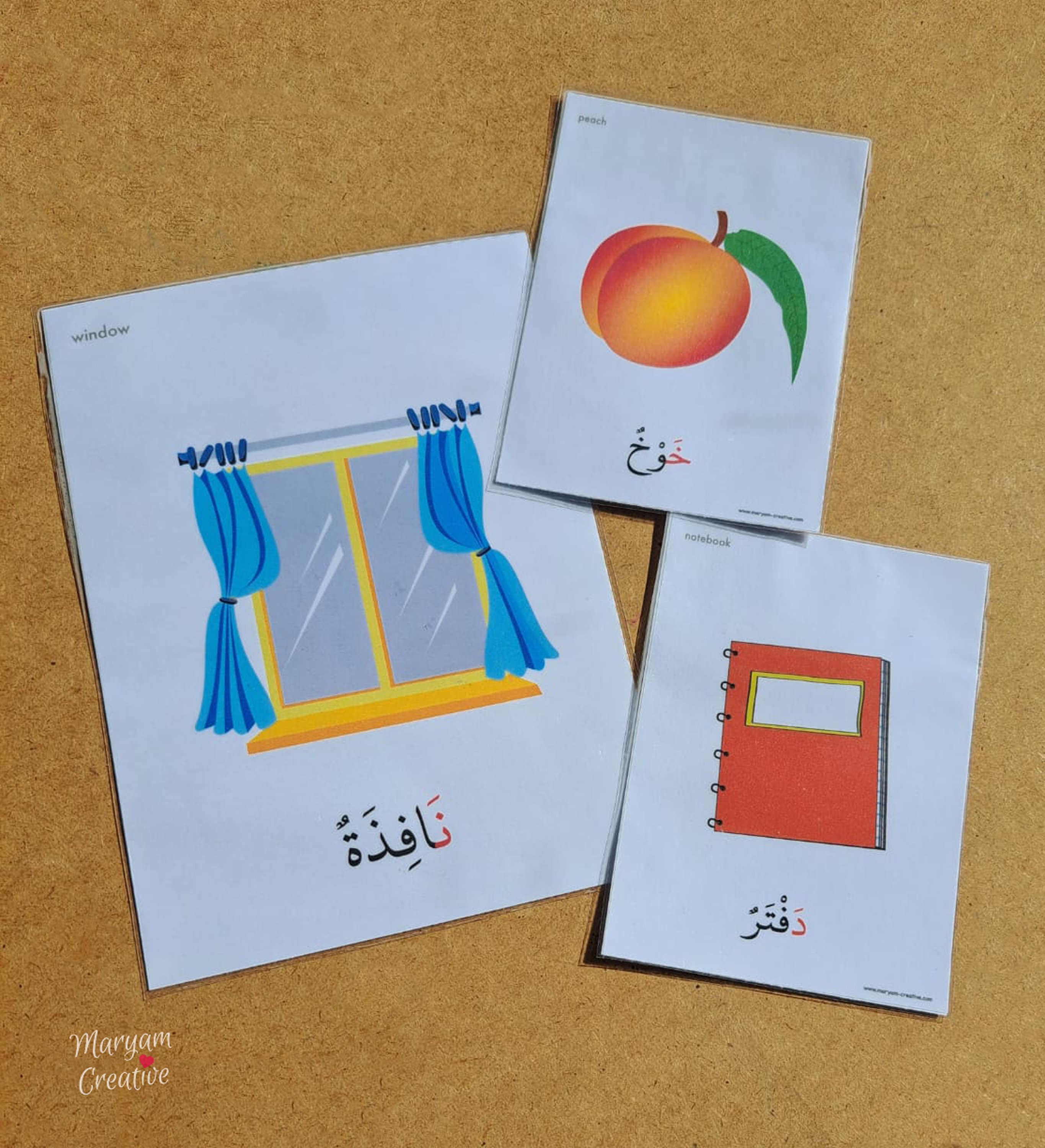 28 Arabic Letters Images Double Flashcards, Arabic Alphabet, Phonics ...