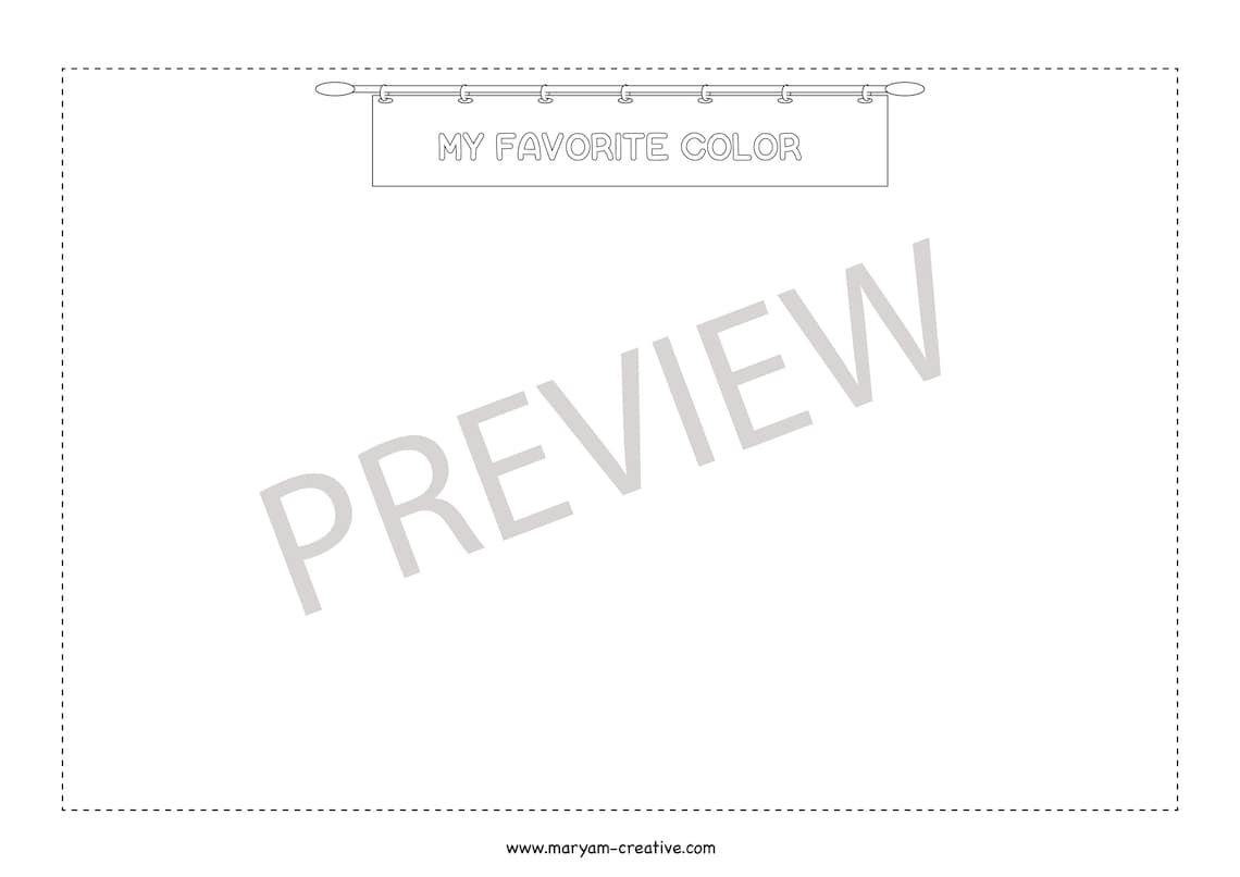 All About Me Muslim Craft Art Book Muslim School Islam Kids - Etsy