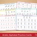 48 Arabic Alphabet Practice Cards, Tajweed, Tajweed for Kids, Quran ...