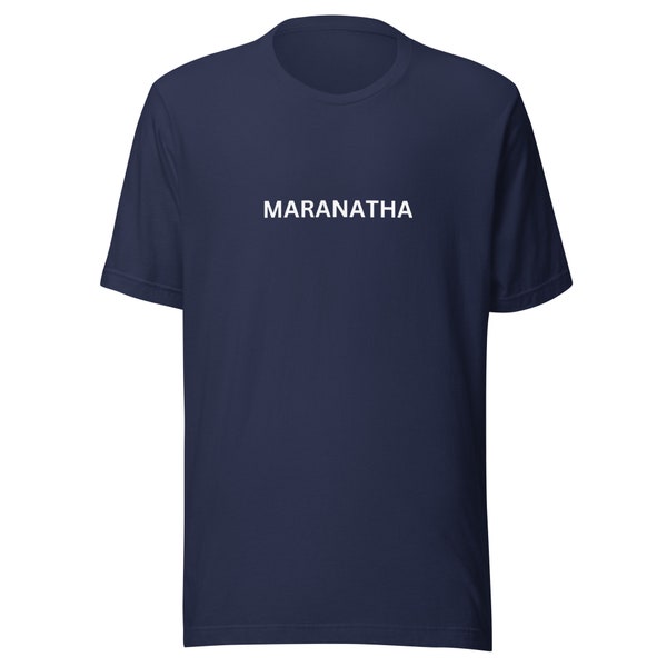 Maranatha Tshirt - Etsy