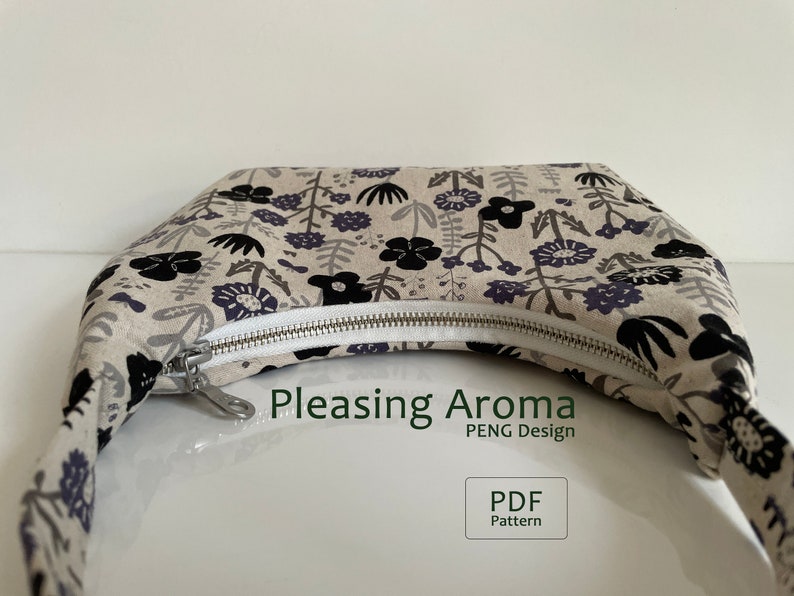 Moon Bag Sewing Templatesfabric Shoulder Bagpdf Sewing - Etsy